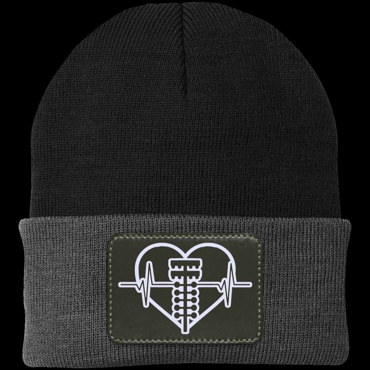 Drag Racing Heartbeat Knit Cap