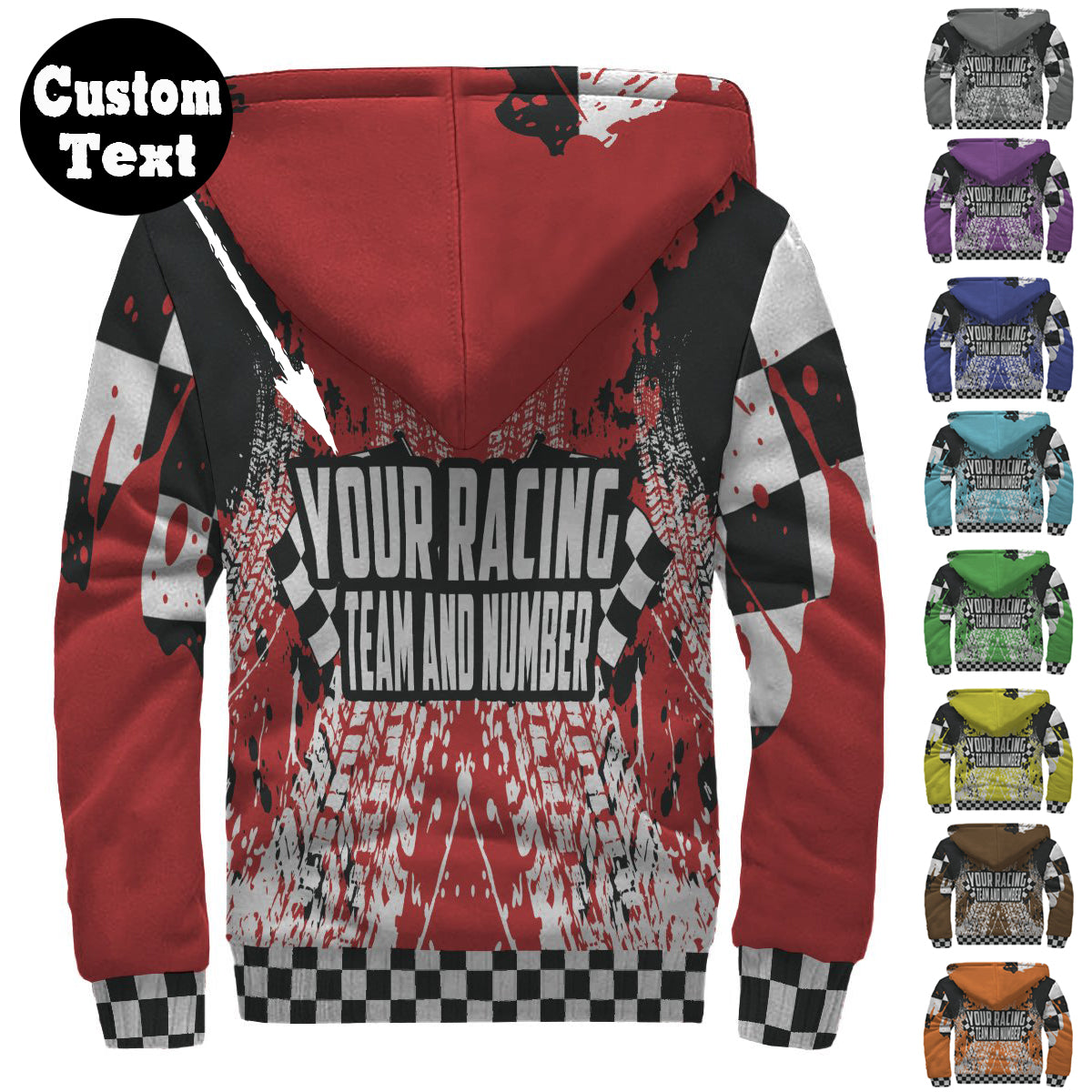 Custom Racing Sherpa Jackets