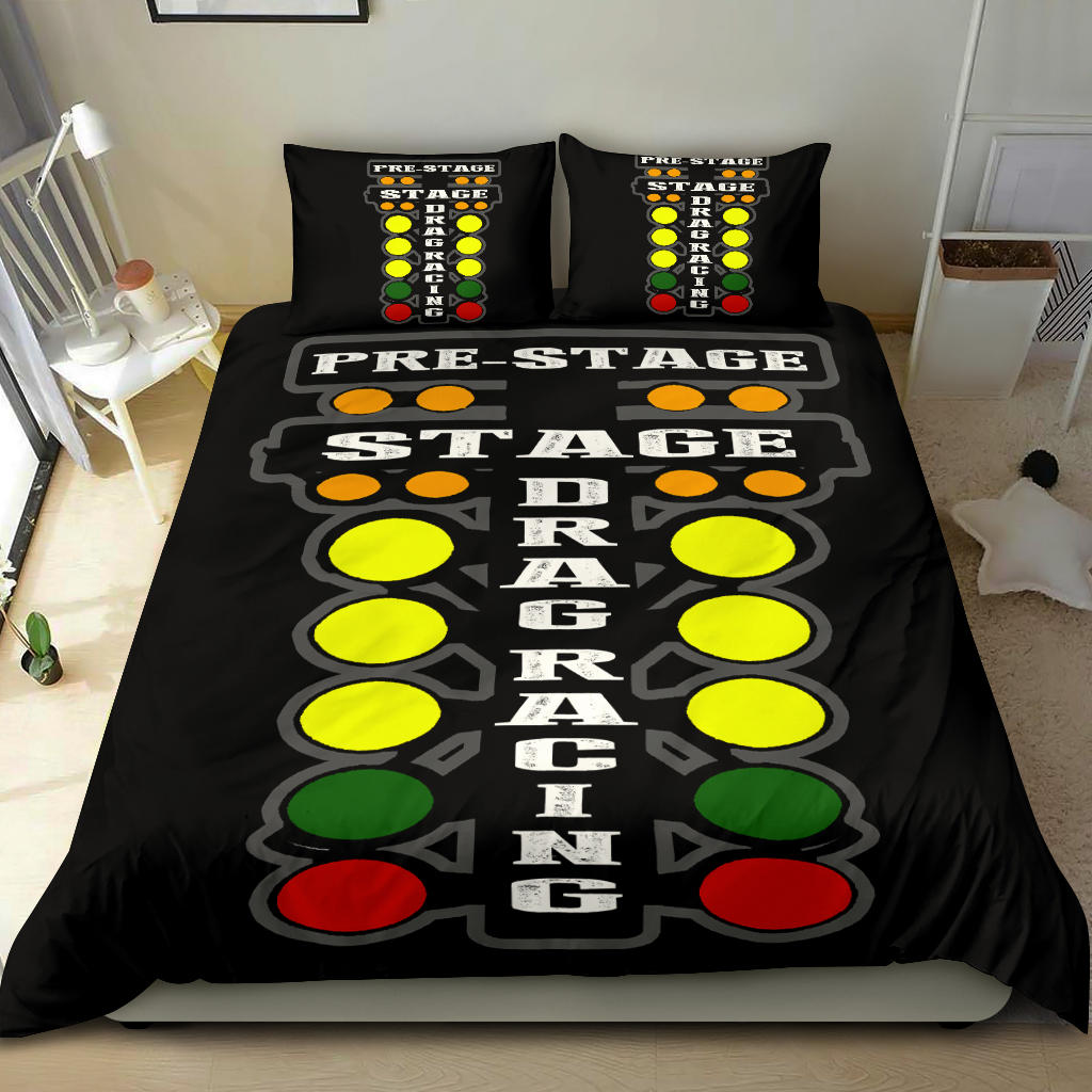 Drag Racing Bedding Set New V1