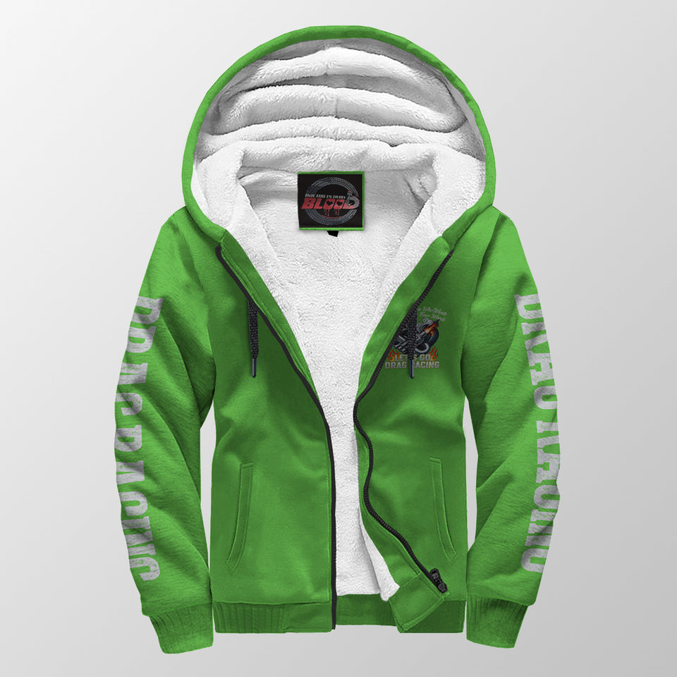 I’m The Girl Who Wants To Hear Those Four Words Sherpa Jacket | Racing Gear