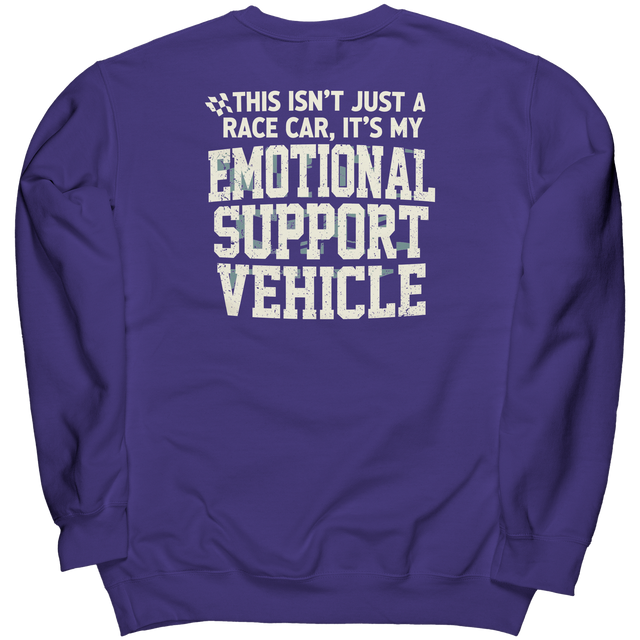 Emotional Support Vehicle Racing Sweatshirts & Hoodies | Track Gear