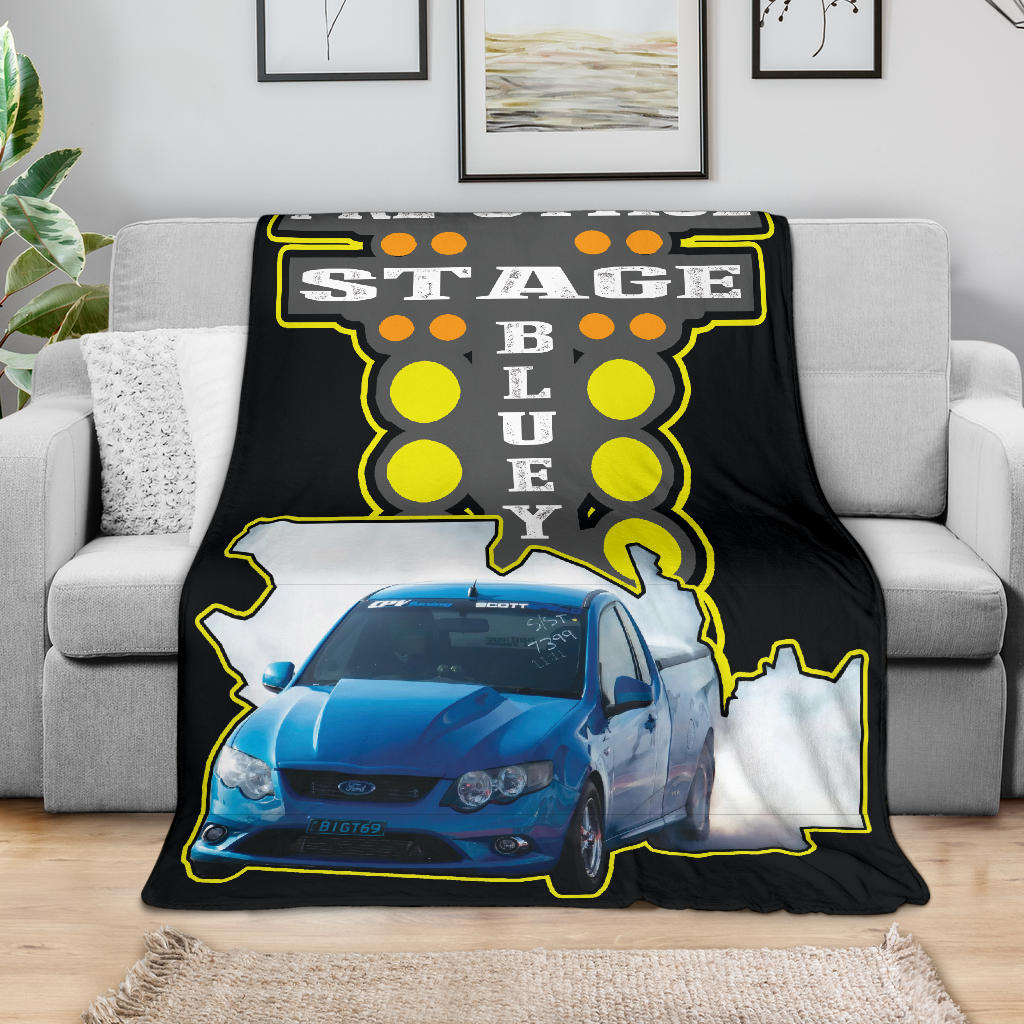 Custom BLUEY Blanket