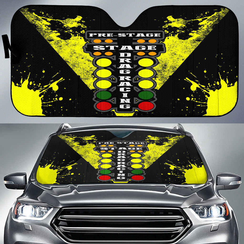 Drag Racing Windshield Sun Shade RBY