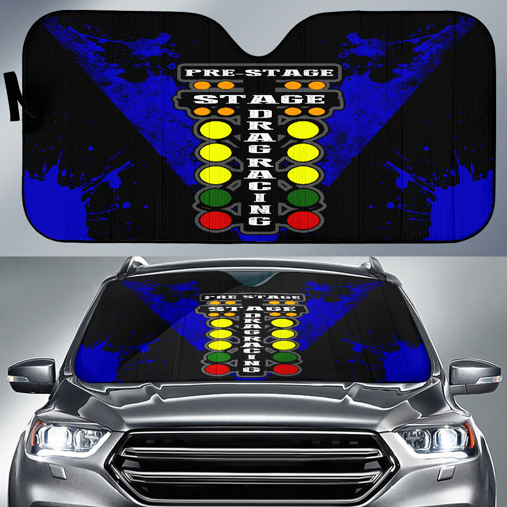 Drag Racing Windshield Sun Shade RBB