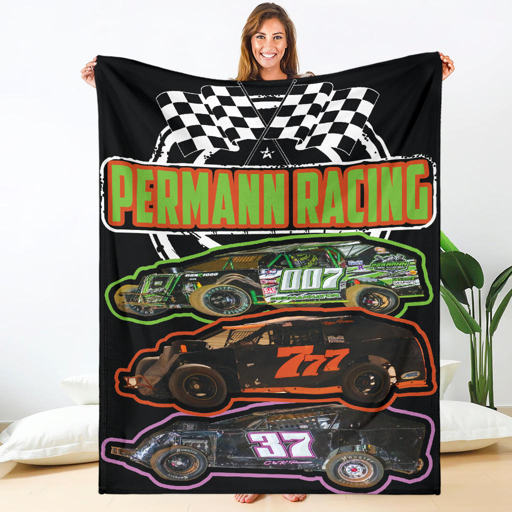 Custom Permann Racing Blanket