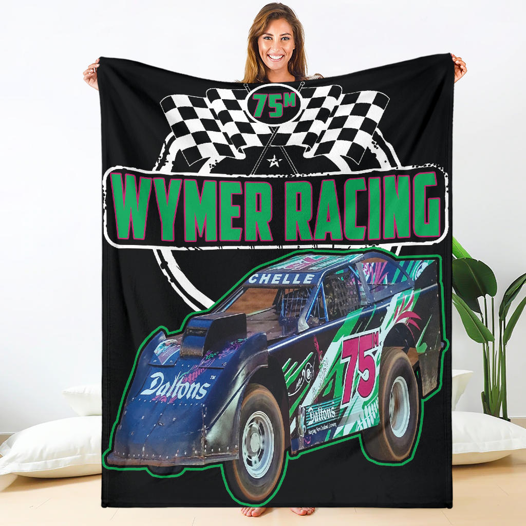 Custom Wymer Racing Blanket