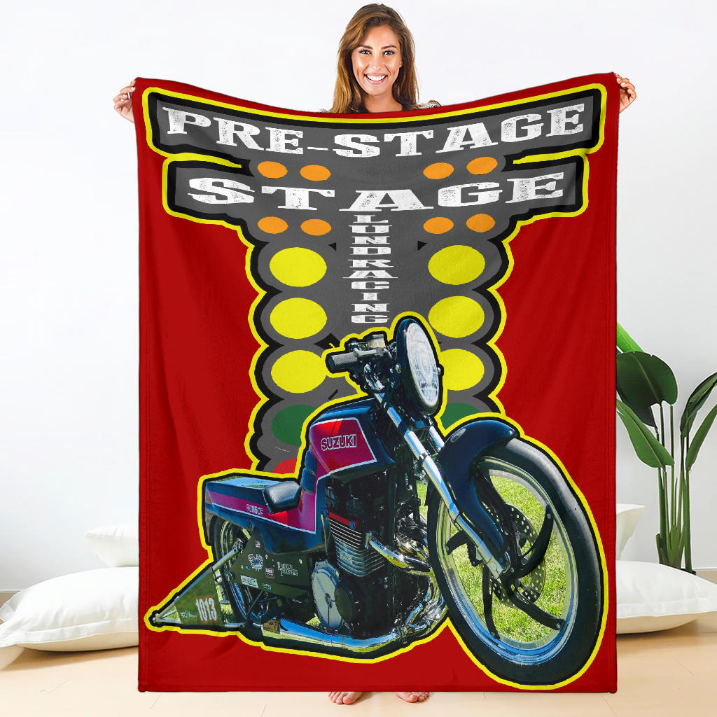 Custom Lund Racing Blanket
