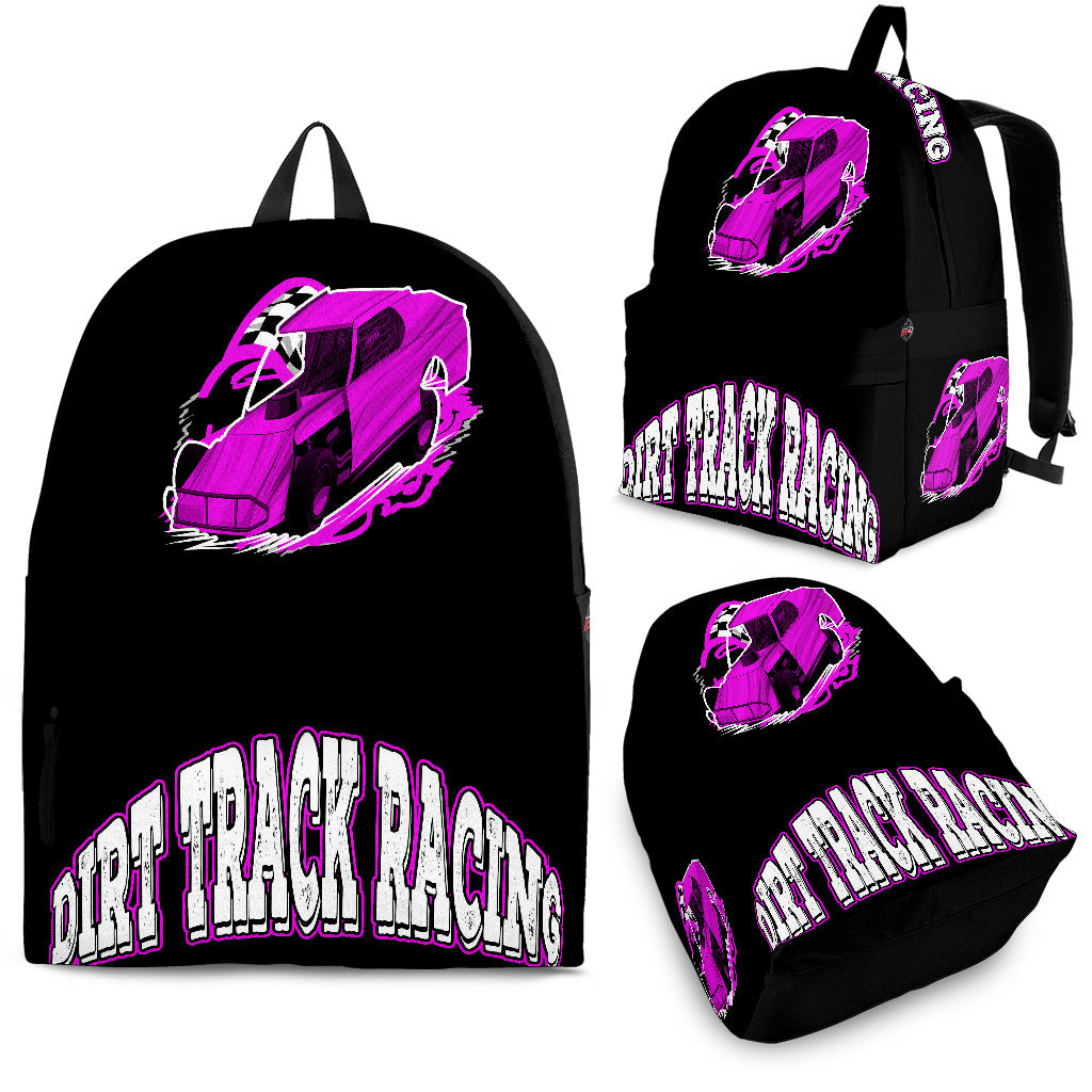 Dirt Racing Modified Backpack Pink