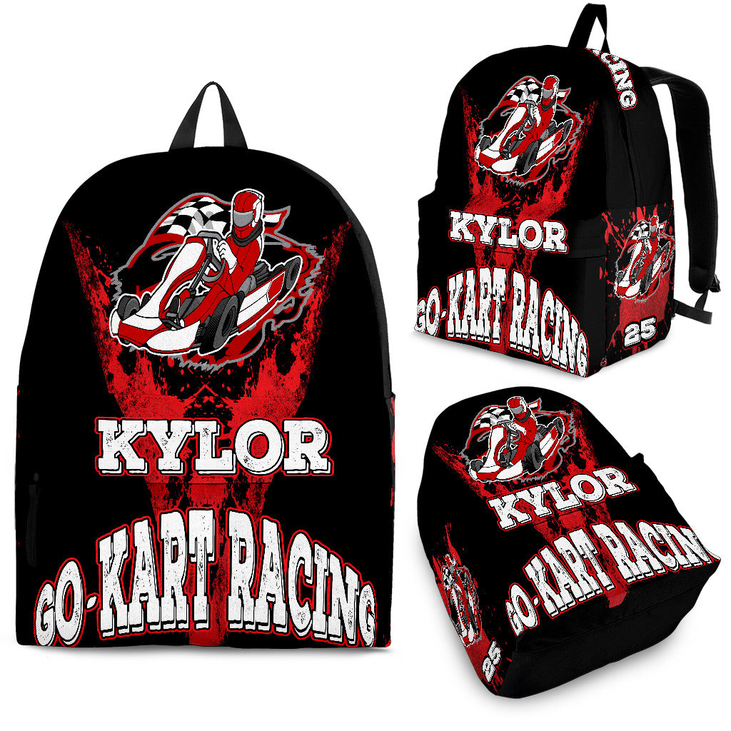 Custom Kart Racing Backpack Kaylor N25