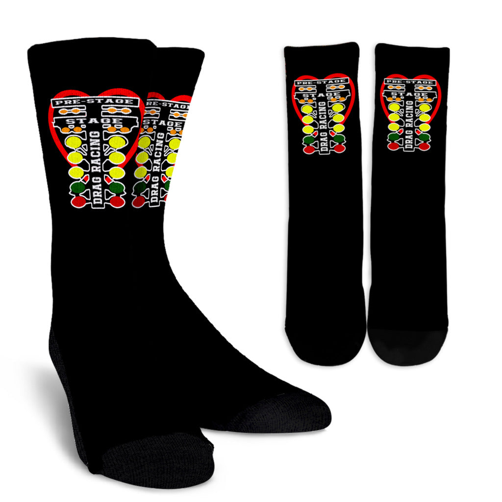 Drag Racing Crew Socks