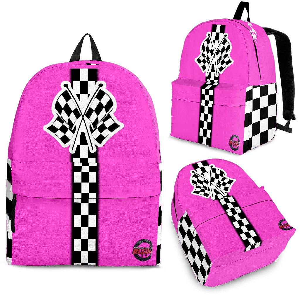 Racing Backpack Pink N1
