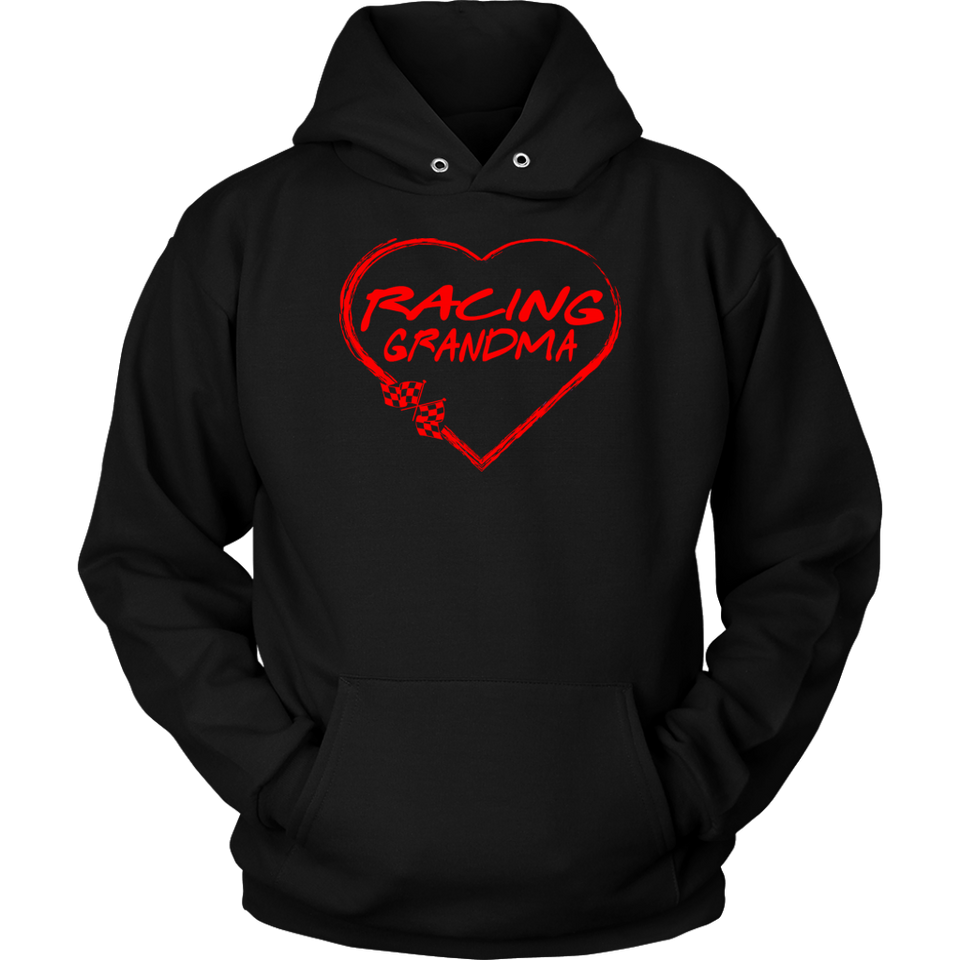 Racing Grandma Heart T-Shirts!