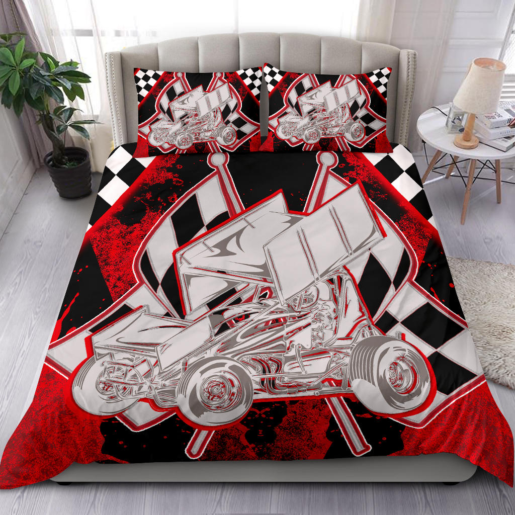 Sprint Car Racing Bedding Set