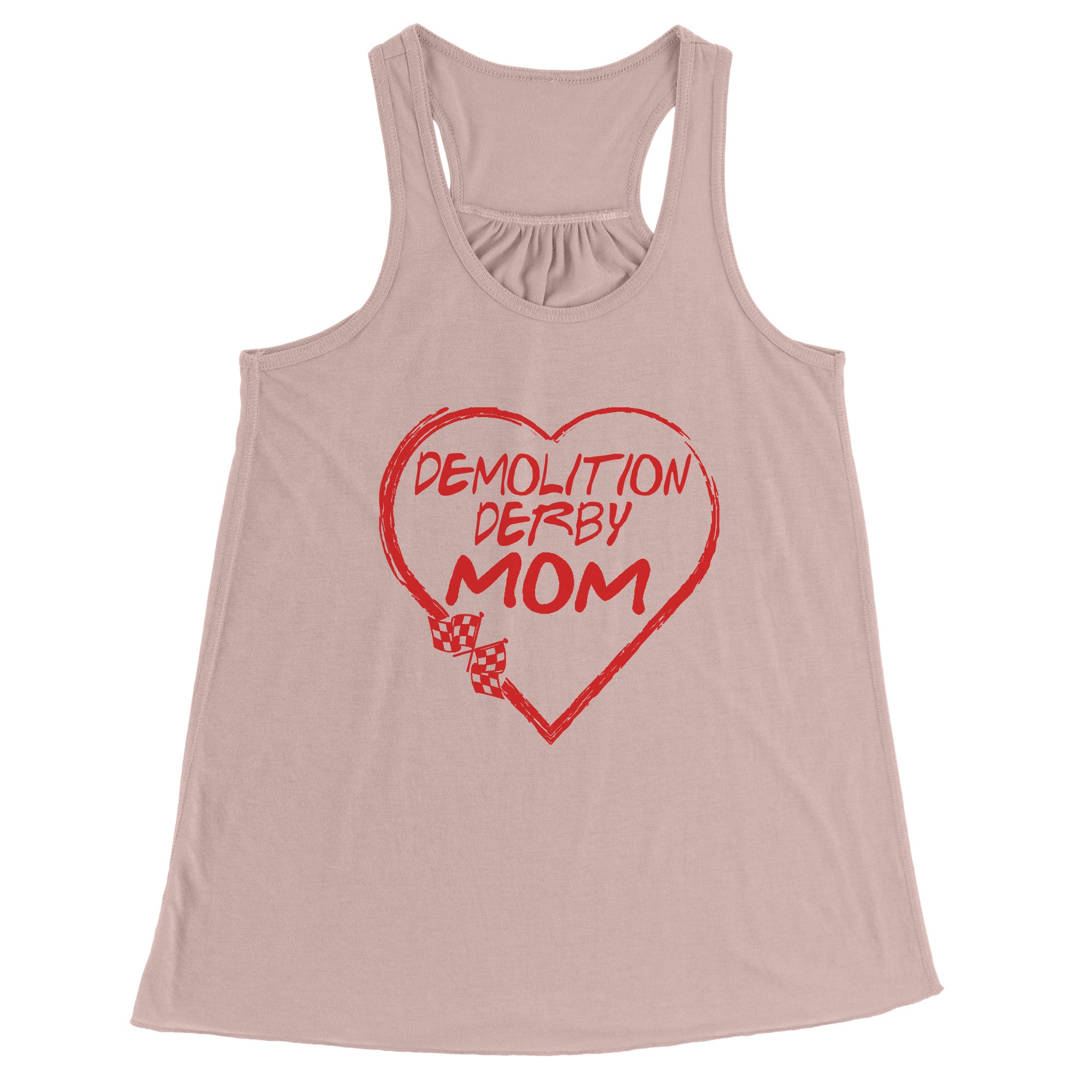 Demolition Derby Mom Heart T-Shirts