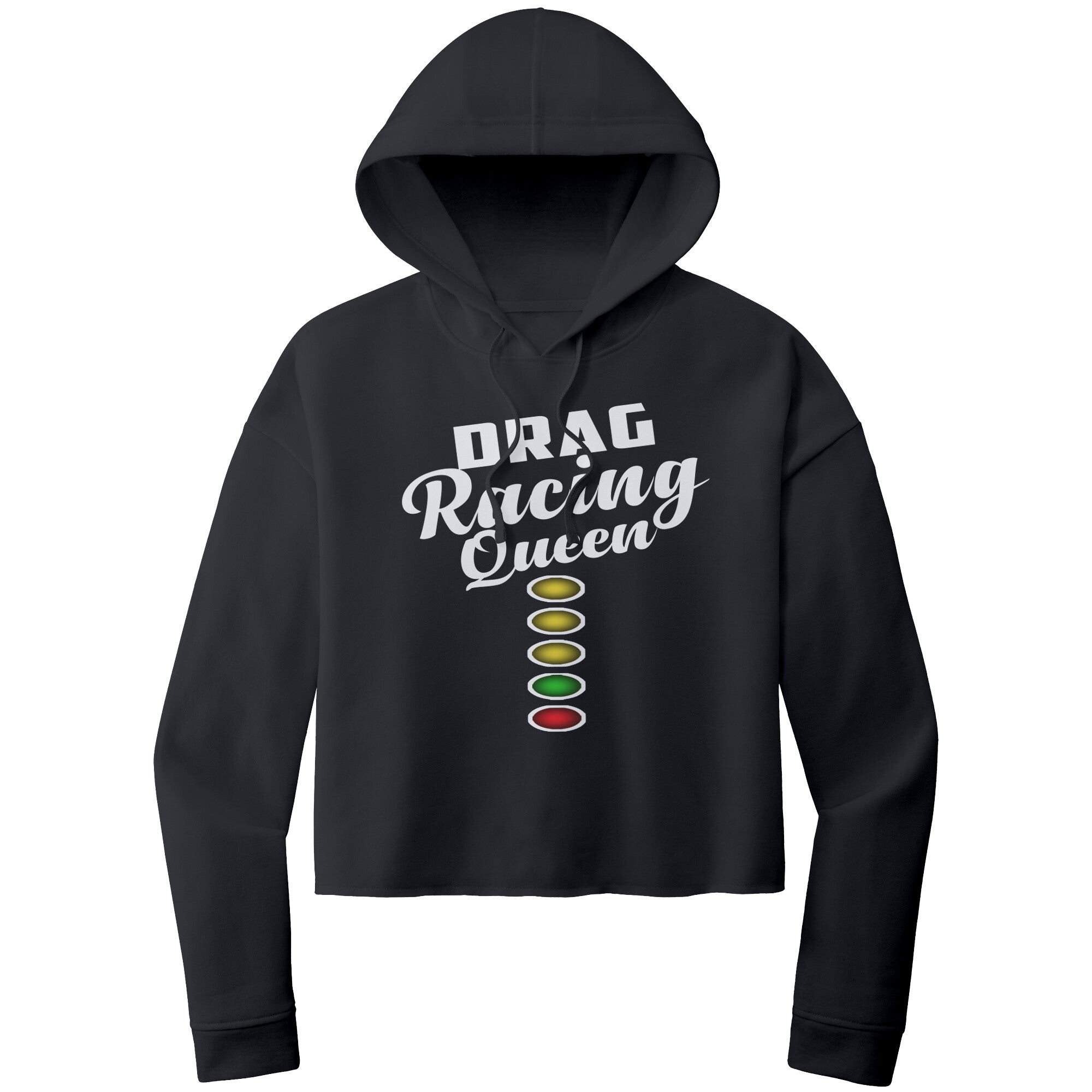 Drag Racing Queen Crop Tops