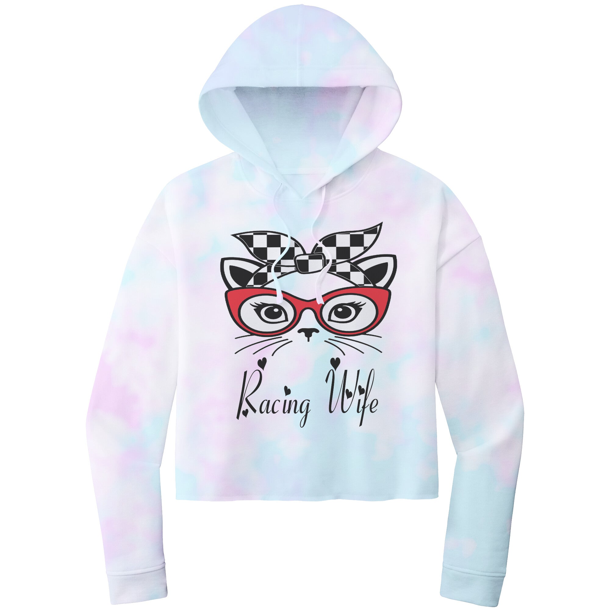 Racing wife Crop Tops
