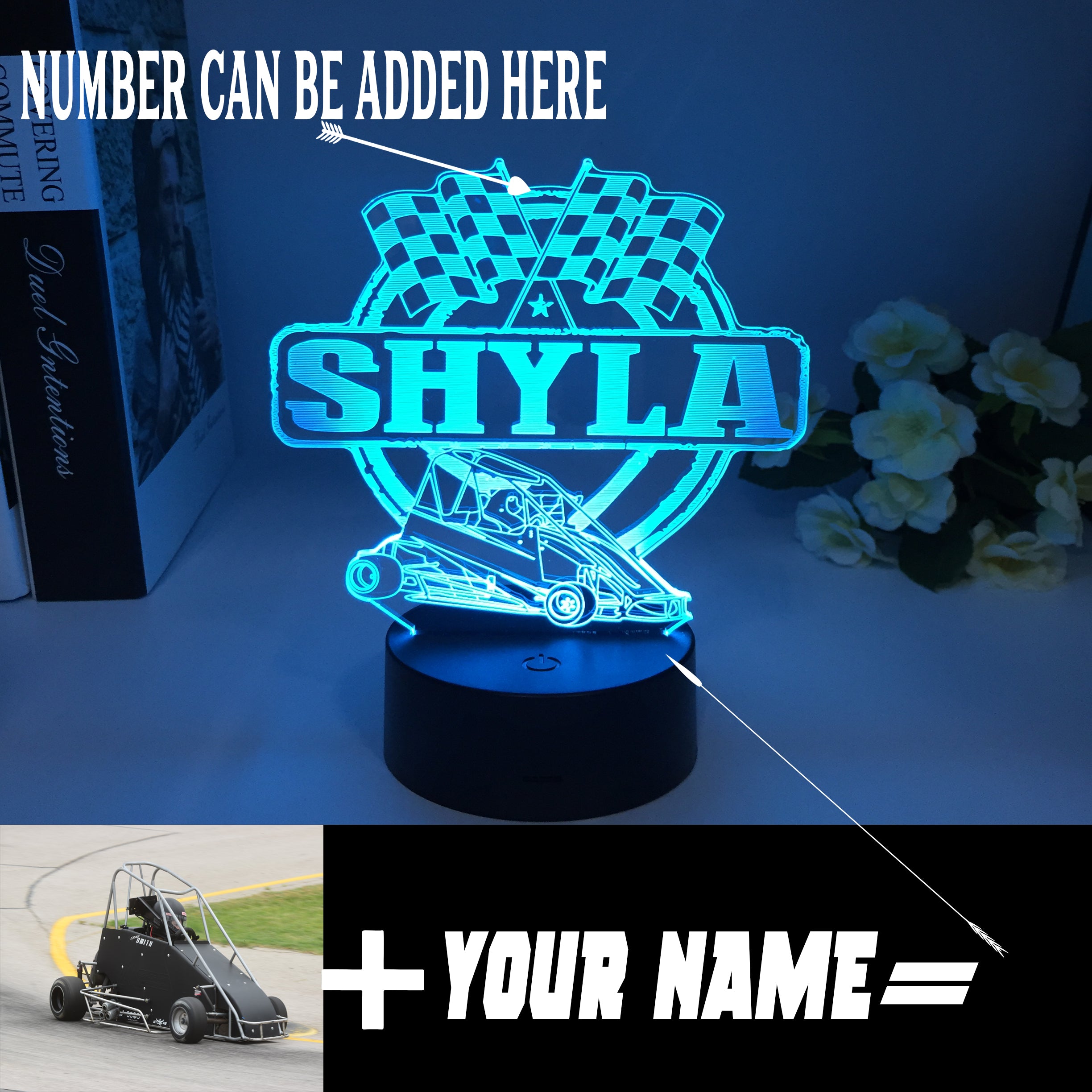 Custom Led Lamp With Your Photo