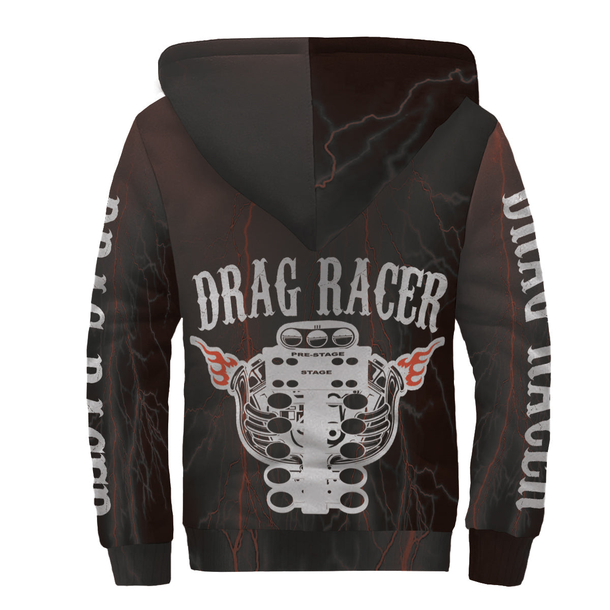 Drag Racer Thunder Sherpa Jacket