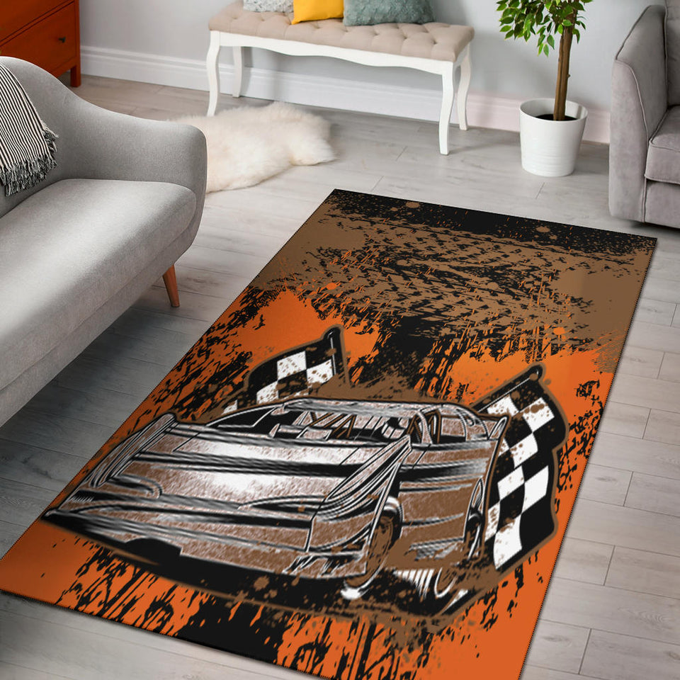 Dirt Racing Late Model Rug
