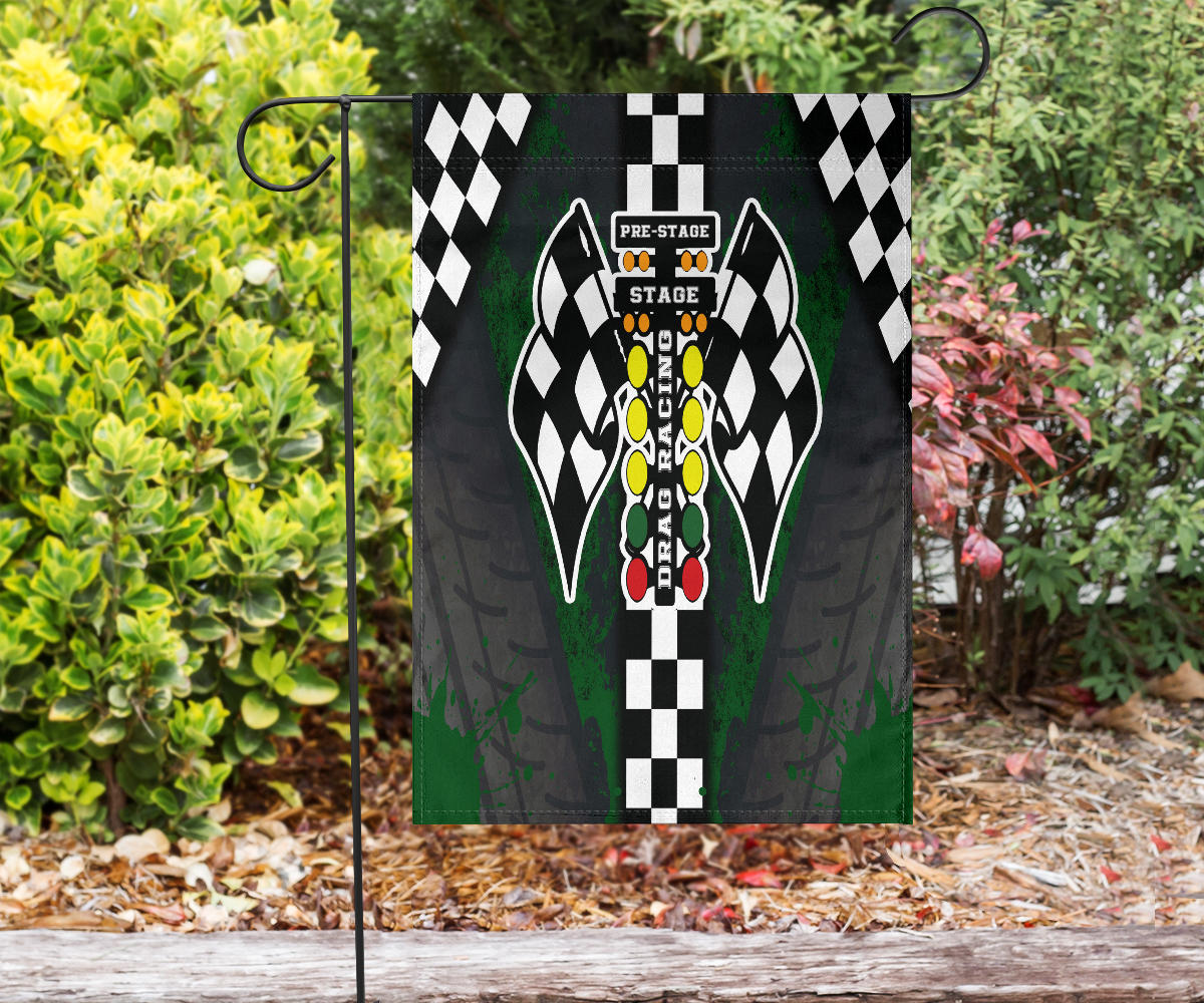 Drag Racing Flag Green