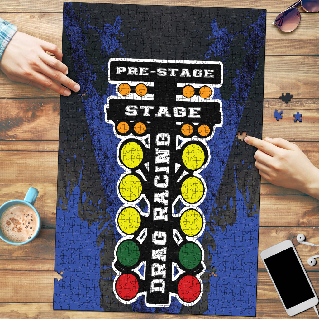 Drag Racing Jigsaw Puzzle RBB