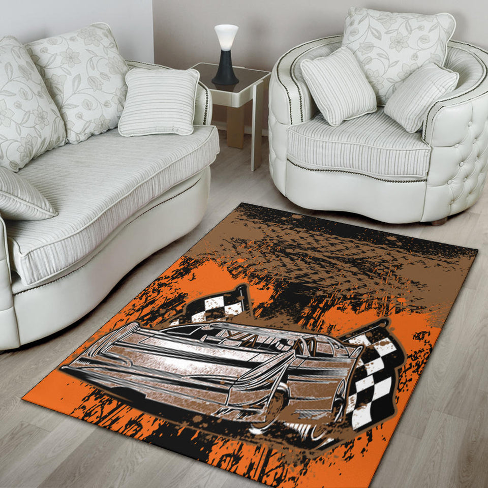 Dirt Racing Late Model Rug