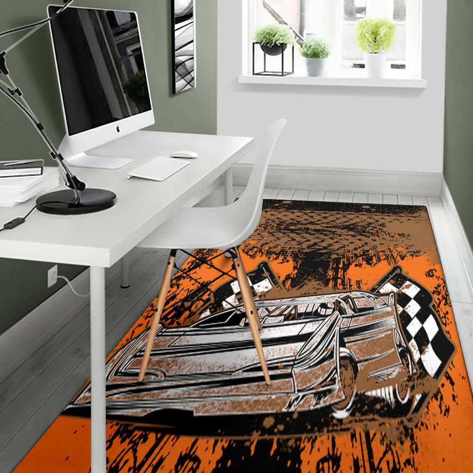 Dirt Racing Late Model Rug
