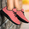 Racing Red Checkered Flag Sneakers Black