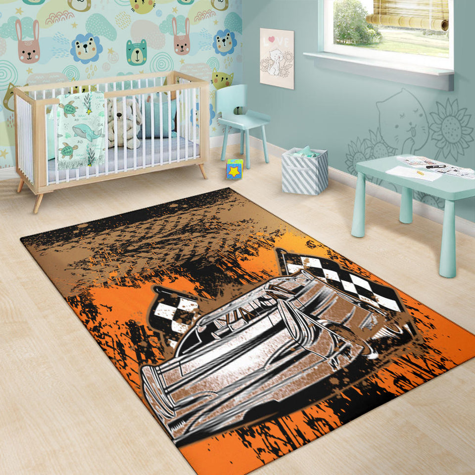 Dirt Racing Late Model Rug